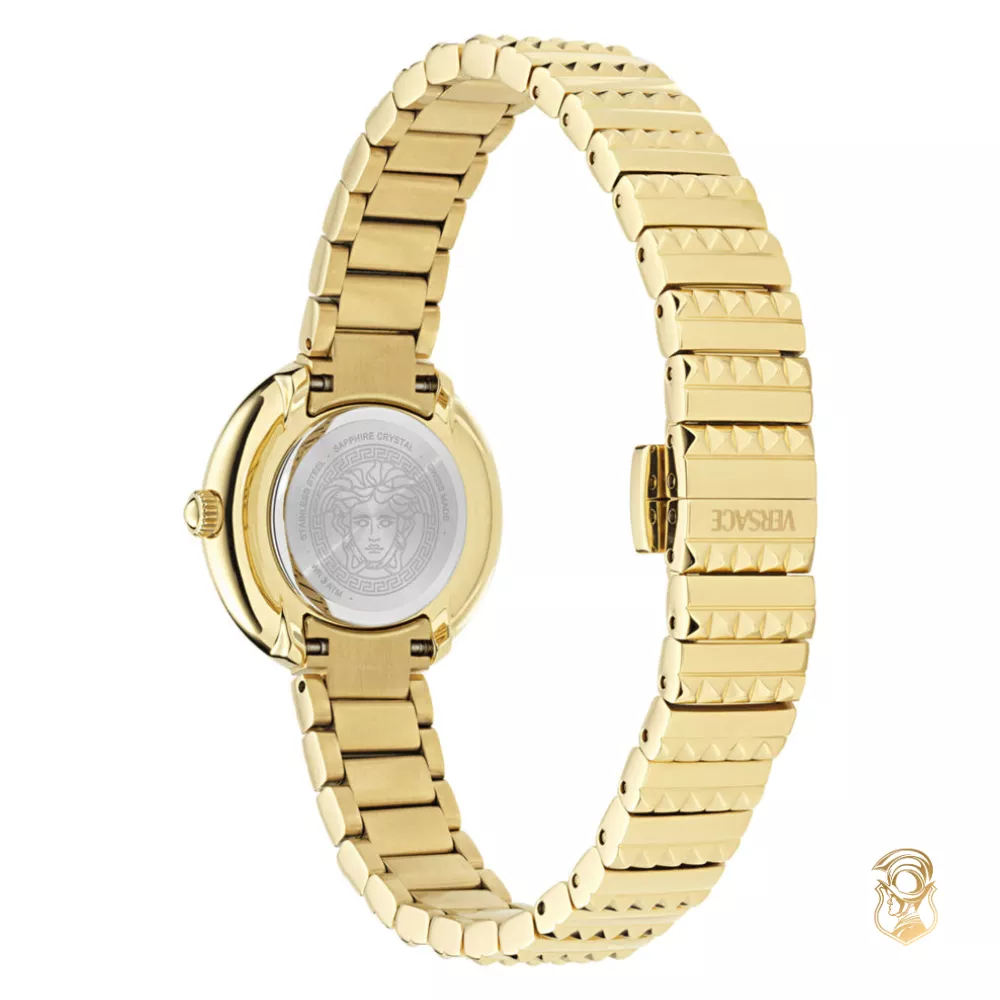 Versace vedfa0324 Greca Goddess Gold-Tone Watch 28mm