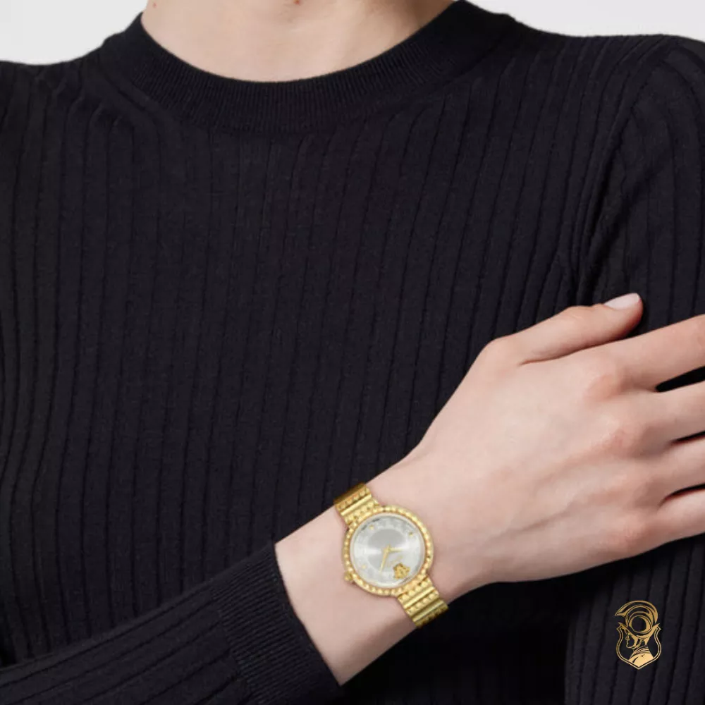 Versace vedfa0324 Greca Goddess Gold-Tone Watch 28mm