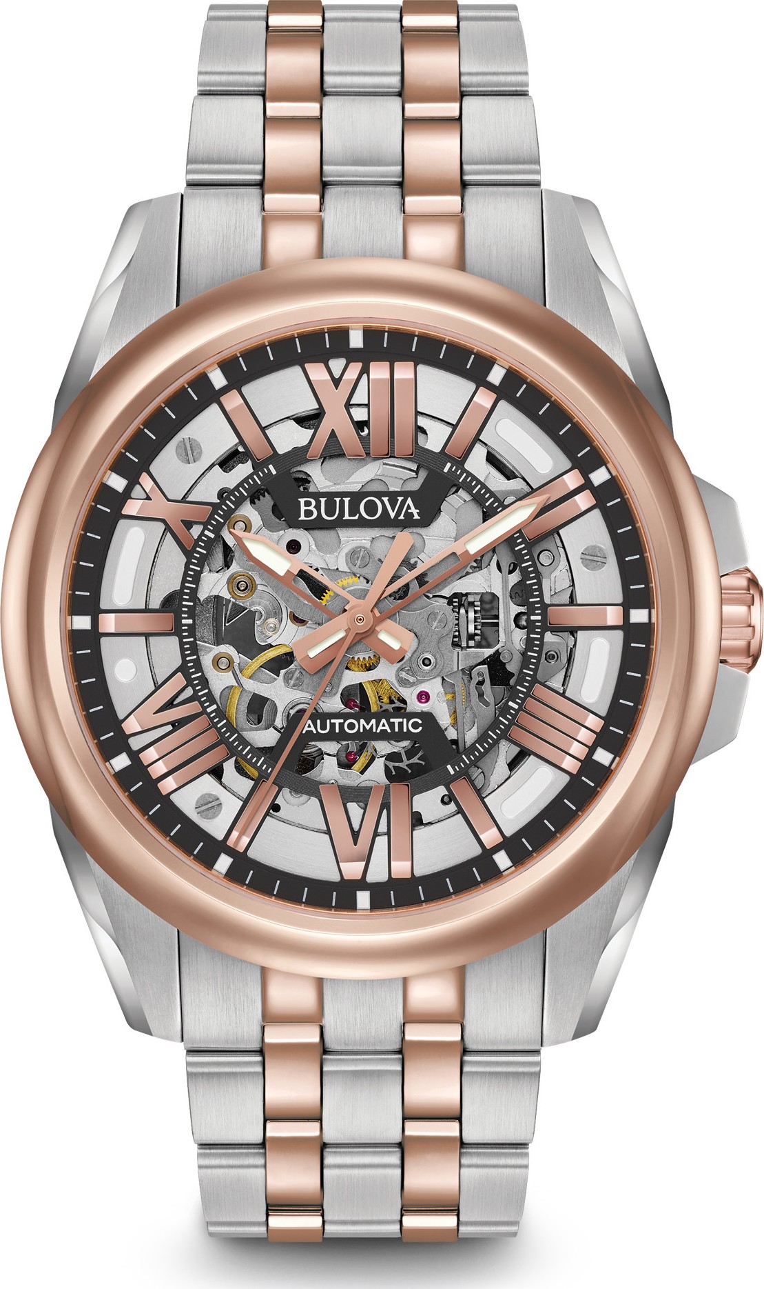 Bulova 98A166 Sutton Automatic Watch 43mm