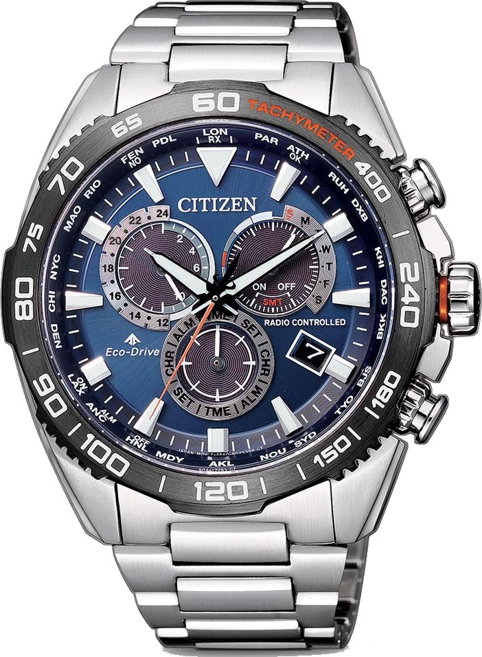 Citizen CB5034-82L Promaster Eco-Drive Chronograph Watch 44.5mm