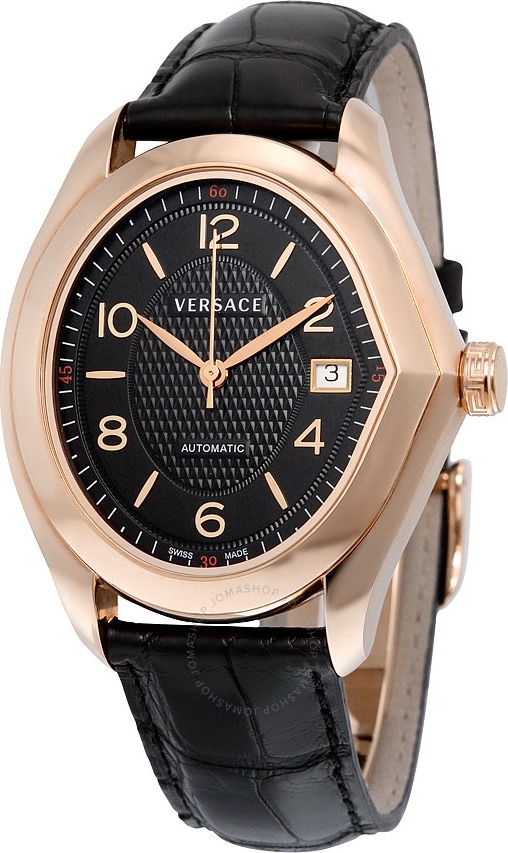 Versace 20A380D009S009 Men Black Automatic Watch 40.5mm